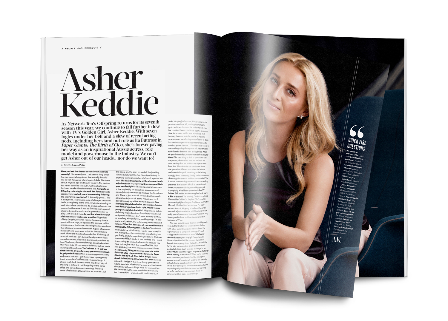 Asher Keddie – laura prior.